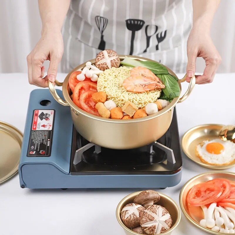Soup Pot Home Korean Ramen Pot Net Red Instant Noo... – Grandado