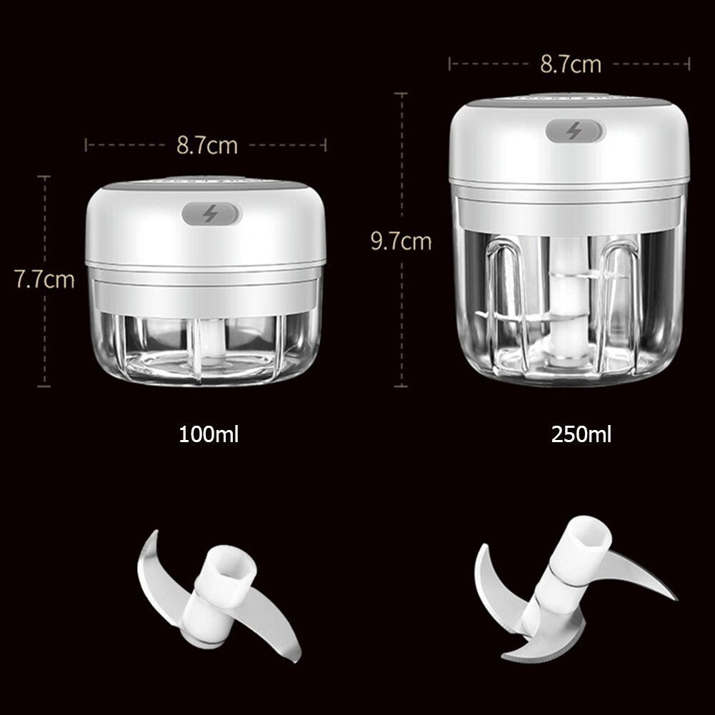 USB Charging Electric Garlic Masher Vegetable Cutt... – Grandado