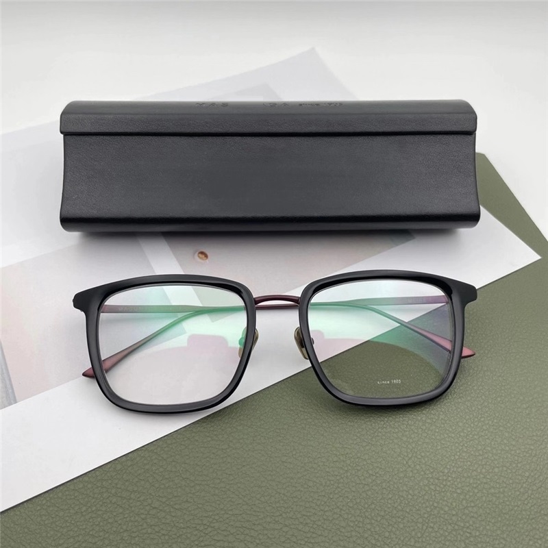 Glasses Frame Man Square Big Face Japanese Handmad... – Vicedeal