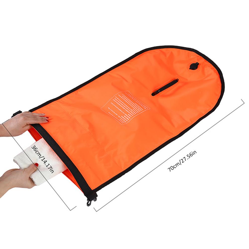 Double Airbags Inflatable Swimming Bag Ring Float ... – Grandado