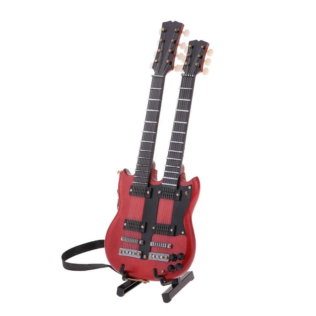 Delicate 1/6 Scale Acoustic Guitar Double Deck Ele... – Grandado
