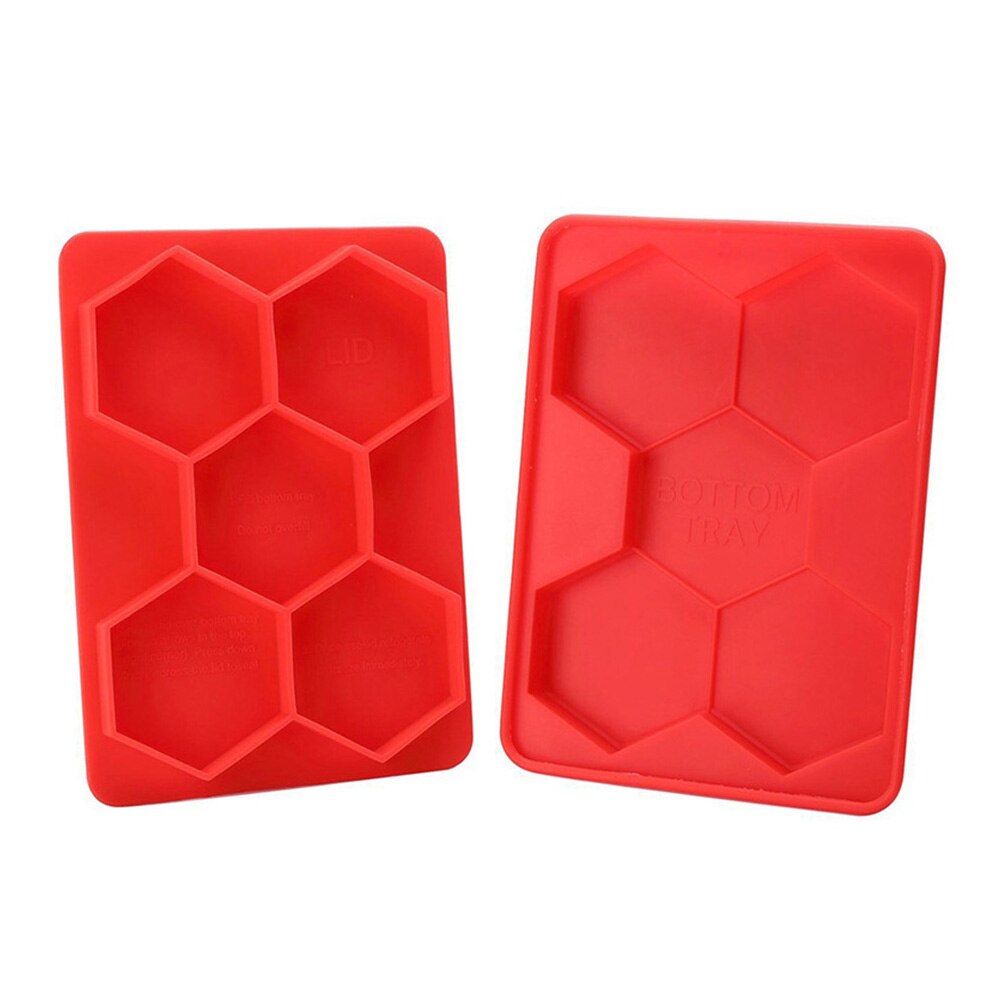 Five Hole Hexagon Square Silicone Mould for Hambur... – Grandado