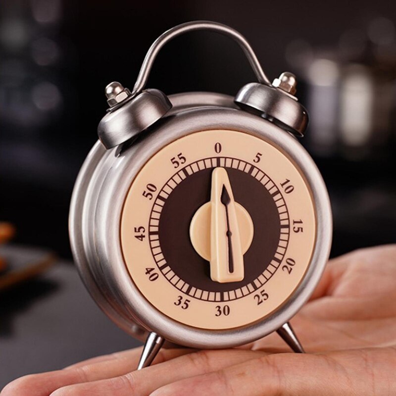 1 Pcs 60 Minutes Visual Analog Timer Silent Countd... – Grandado