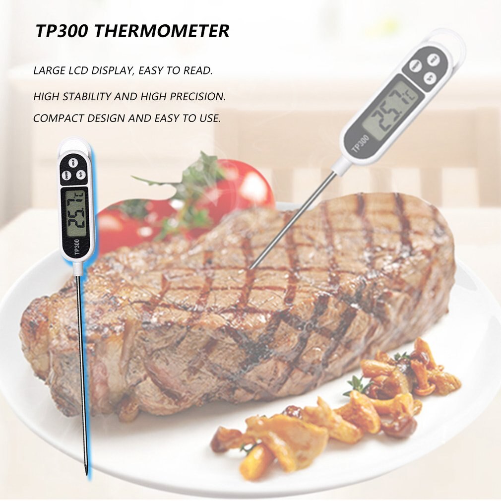 LCD Display Meat Thermometer Kitchen Digital Cooki... – Grandado