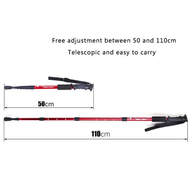 2PCS Walking Trekking Pole Adjustable Telescopic H... – Grandado