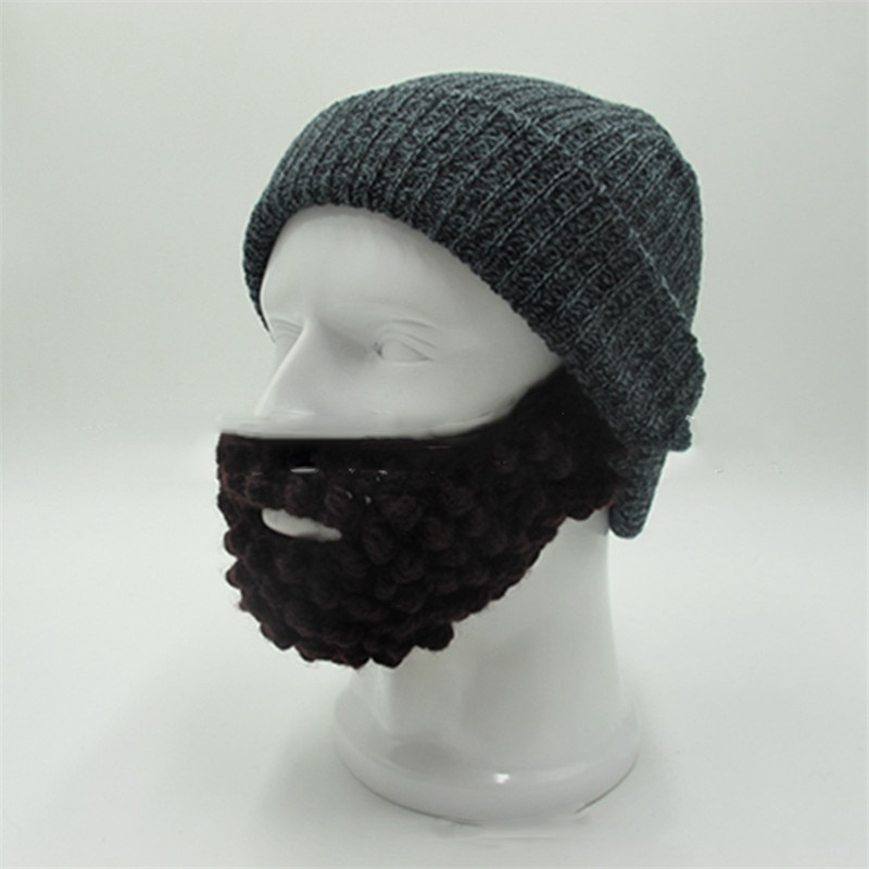 Novelty Knitted Warm Men Caps Soft Beanies Skull W... – Grandado