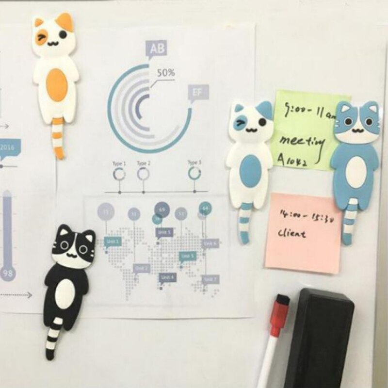 1Pcs Leuke Kat Magneten Haken-Multifunctionele Dec... – Vicedeal
