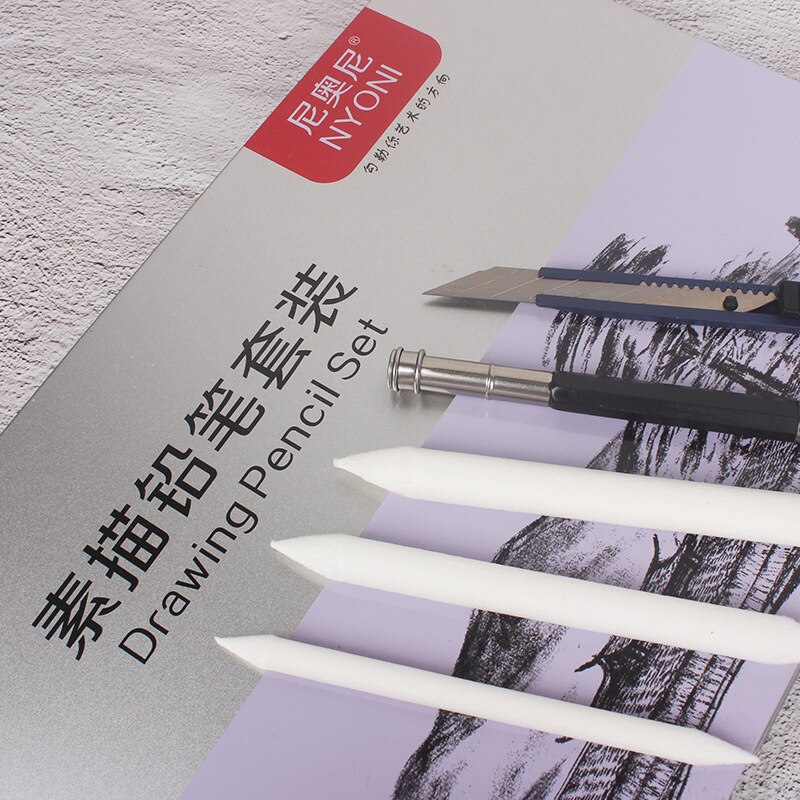 29pcs Sketch Pencil Set Sketching Drawing Kit Wood... – Vicedeal