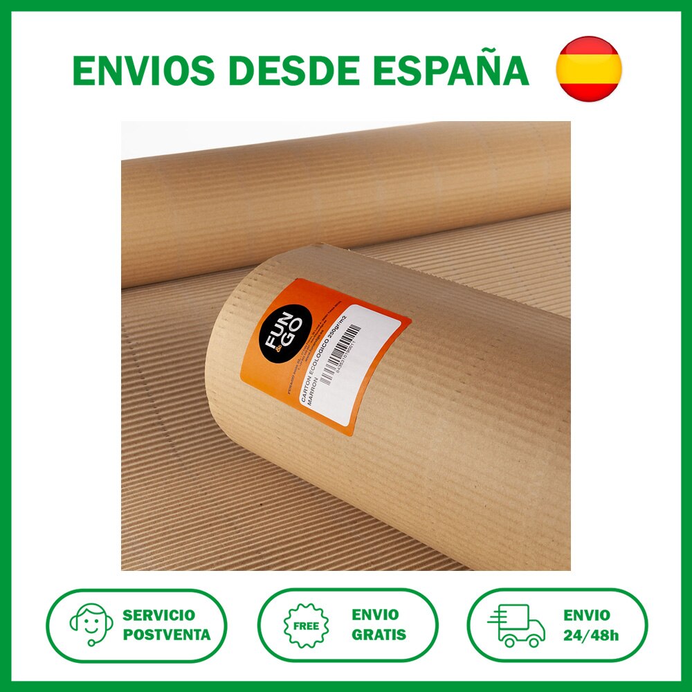 Cartón protector para suelos Fun Go 0,9x5m. Cartón... – Grandado