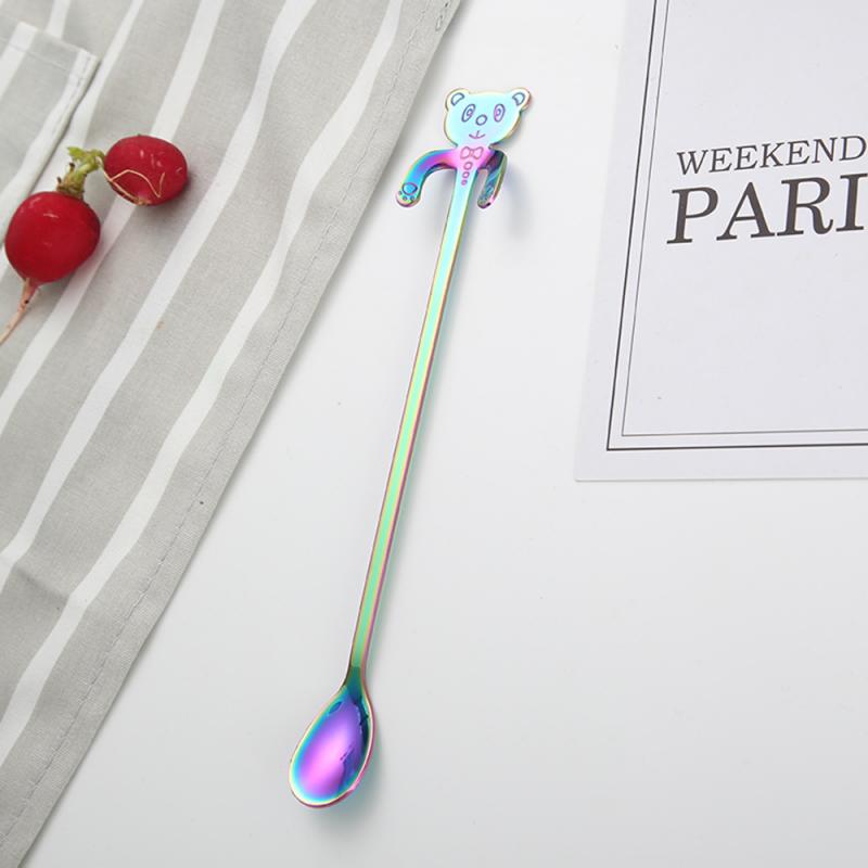 Stainless Steel Ice Spoon Stirring Spoon Cute Hang... – Grandado