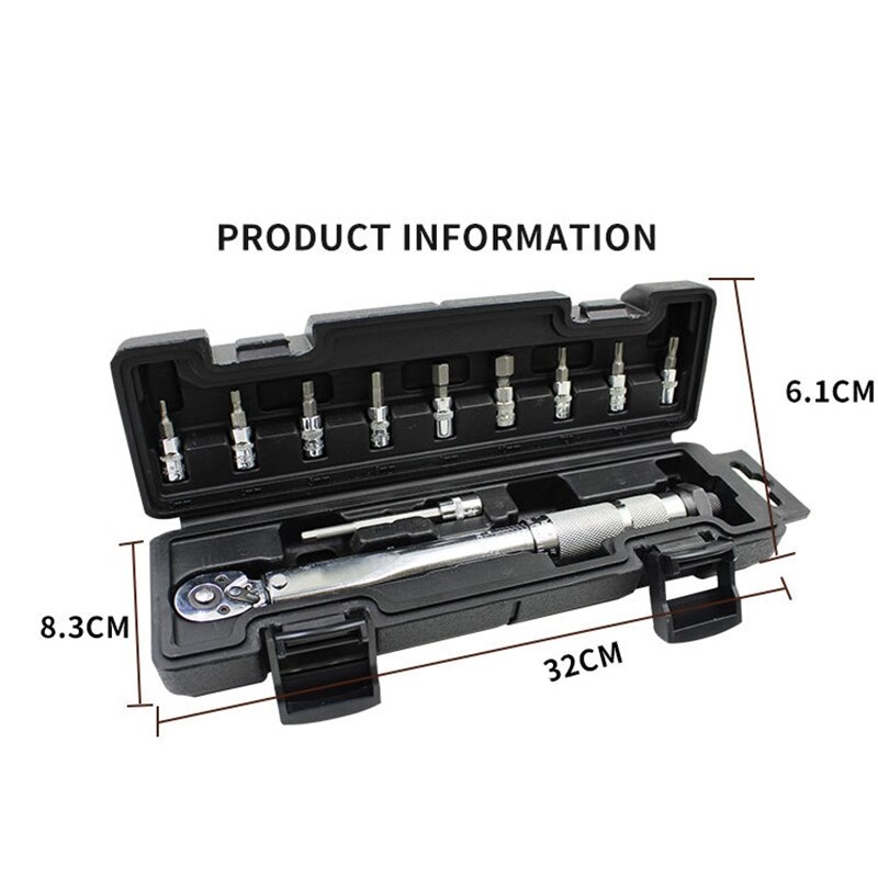 11-Piece Preset Adjustable Torque Wrench Torque Wr... – Vicedeal