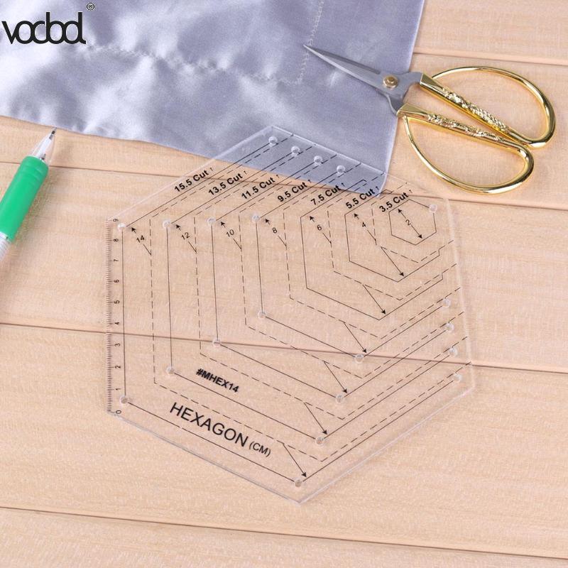 High Grade Transparent Acrylic Patchwork Craft Qui... – Vicedeal