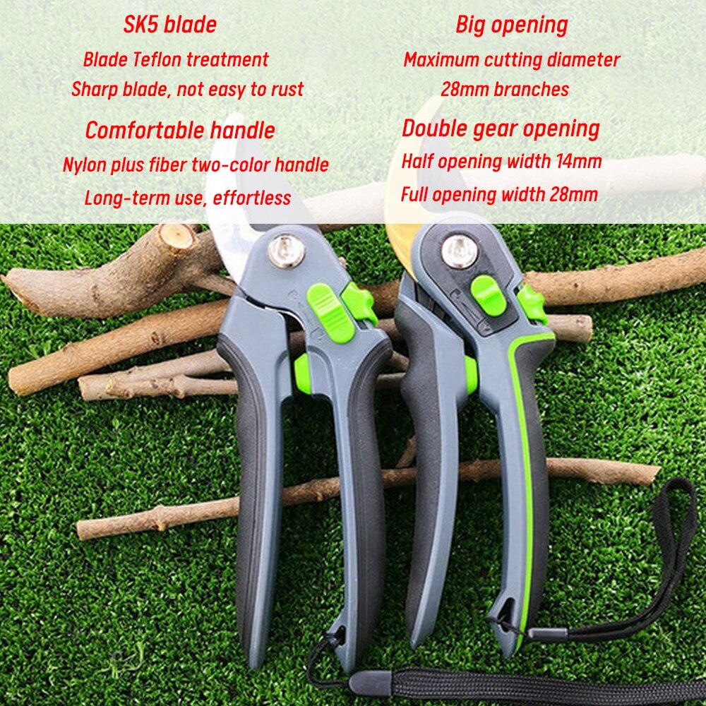 Trim Tuinbouw Hand Snoeischaar Cut Secateur Struik... – Grandado