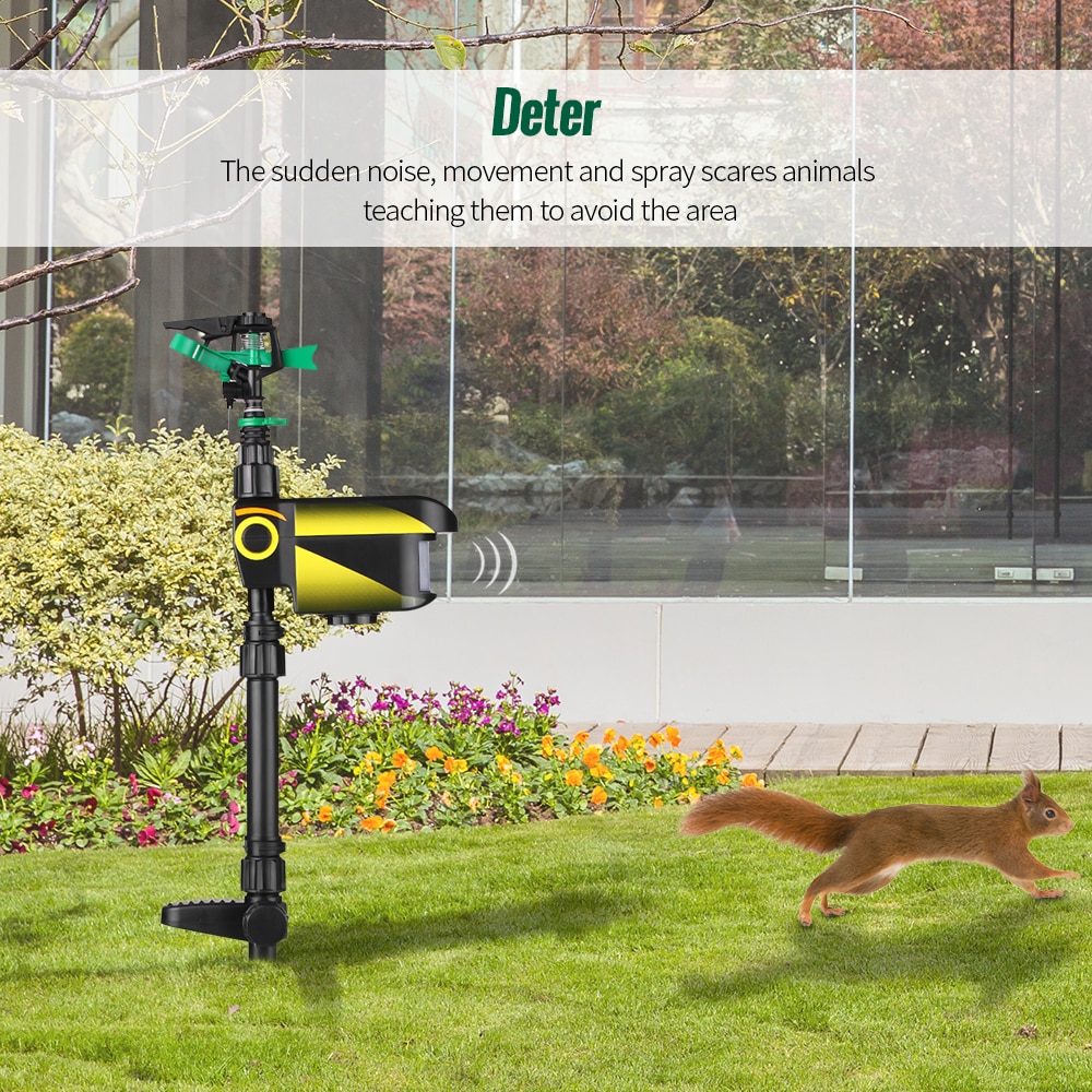 Solar Powered Garden Sprinkler Motion Activated An... – Vicedeal