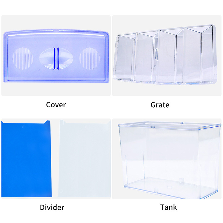 18cmx9.5cmX13.5cm Aquarium Breeding Box Feeding Bo... – Vicedeal