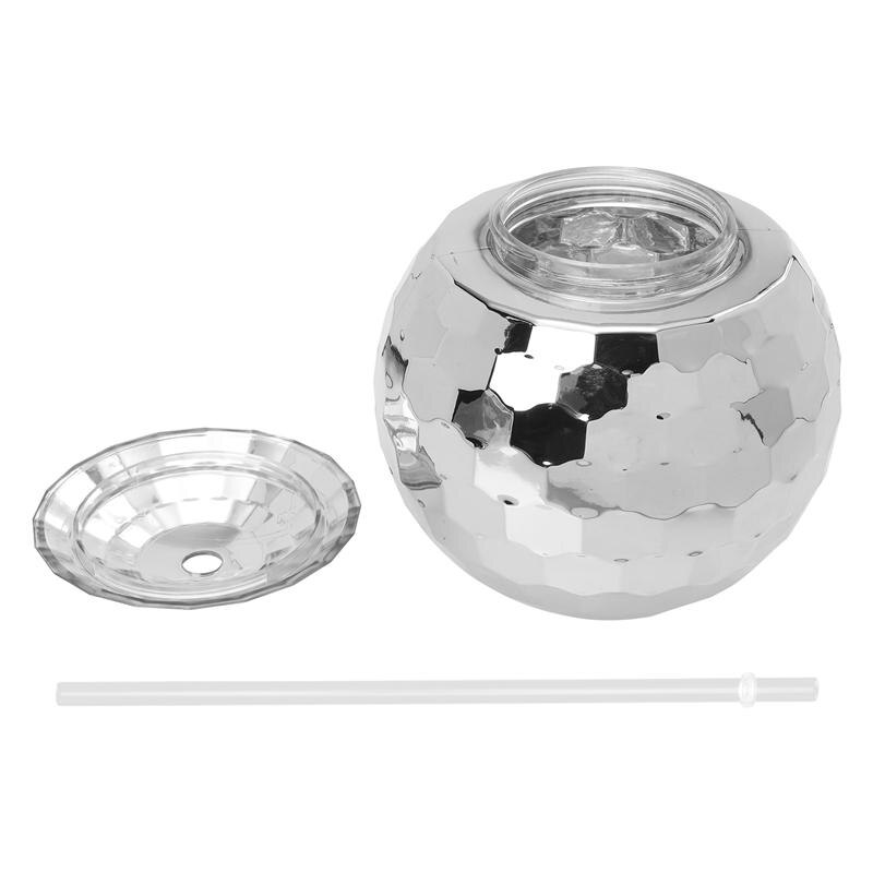 1 Set Disco Ball-Shaped Cup Flash Ball-Shaped Cock... – Grandado