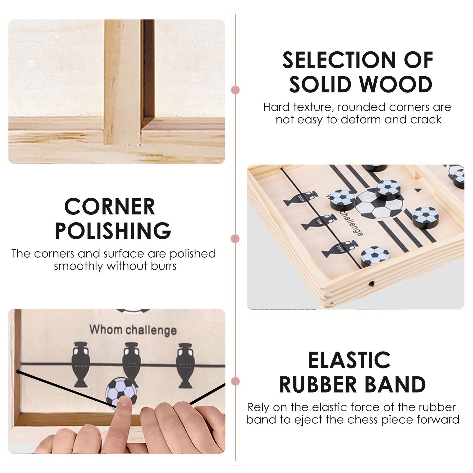 Foosball Fast Sling Puck Game Desktop Sling Puck G... – Vicedeal