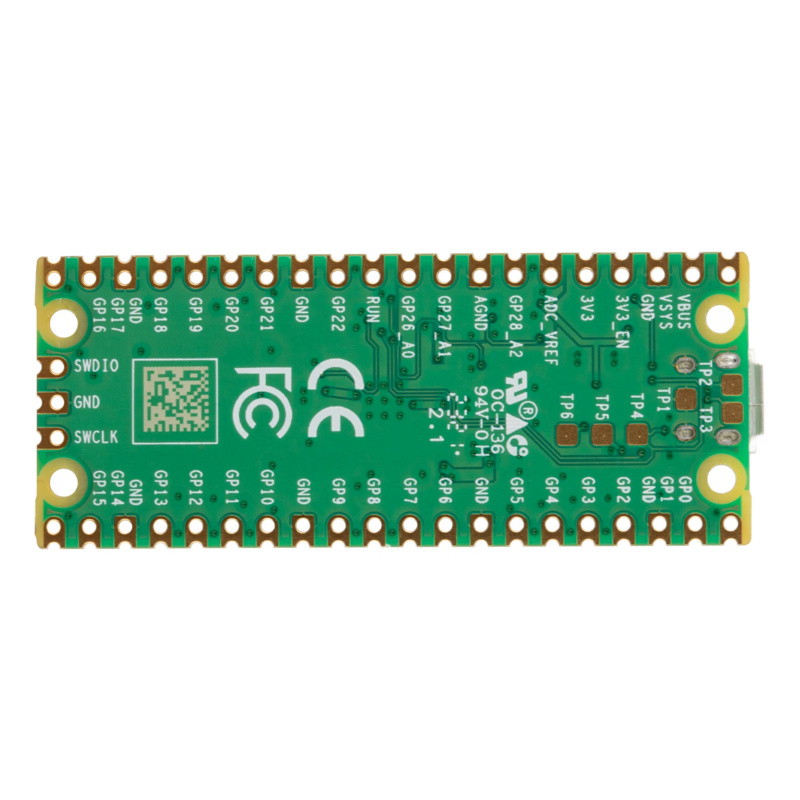 Official Raspberry Pi Pico Board RP2040 dual core ... – Grandado