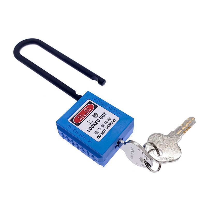 1pcs ABS lock security padlock plastic shackle saf... – Grandado