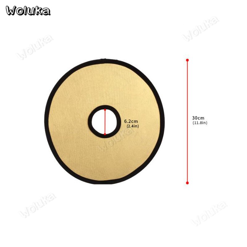 2-in-1 Gold Silver Reflector 30CM Mini Hollow Type... – Grandado