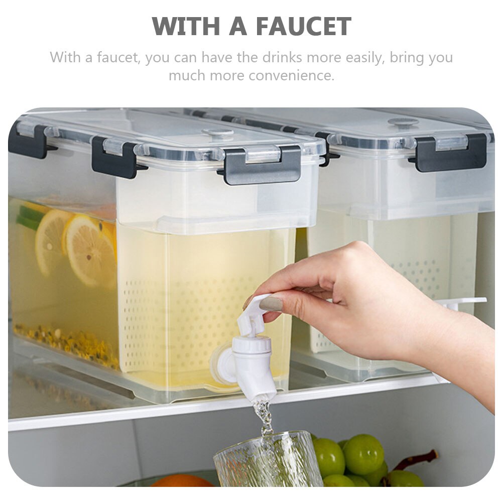 Beverage Dispenser Juices Storage Container Drinks... – Grandado