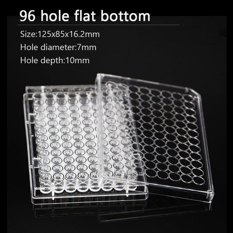 10pcs 96 hole Disposable Cell Culture Plate Bacter... – Grandado