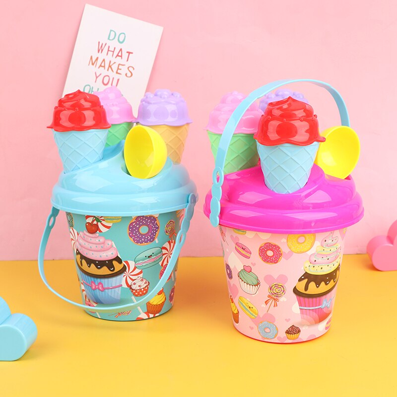 1set Children Outdoor Beach Ice Cream Bucket Model... – Vicedeal