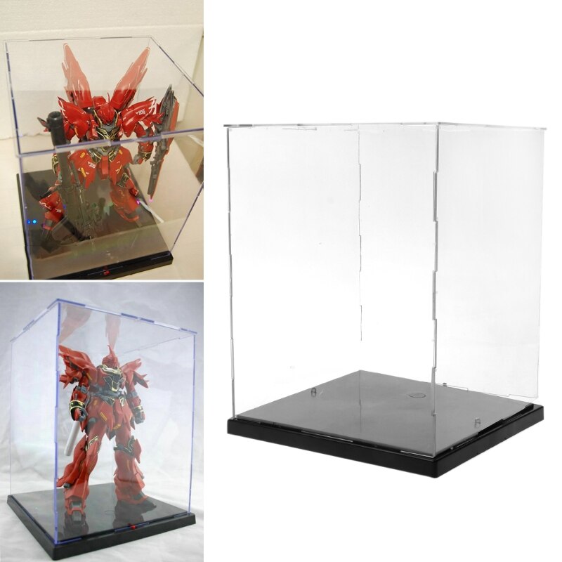 Clear Acrylic Display Box Dustproof Protect Model ... – Grandado