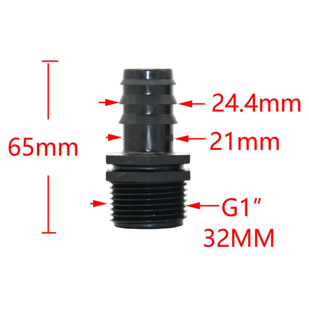 Garden 1" Male To 25MM 1inch Hose Connector B... – Grandado
