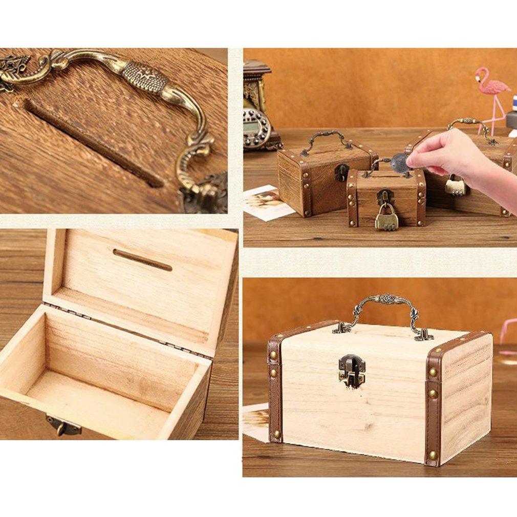 Household Small Safe Deposit Box Child Little Girl... – Vicedeal