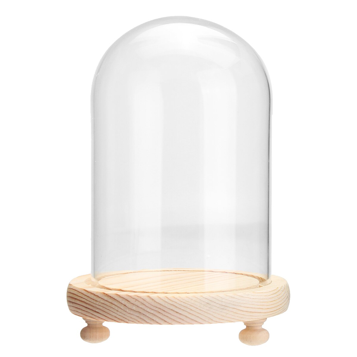 Ewige Blume Klar Glas Dome Glocke Glas Cloche Disp... – Vicedeal