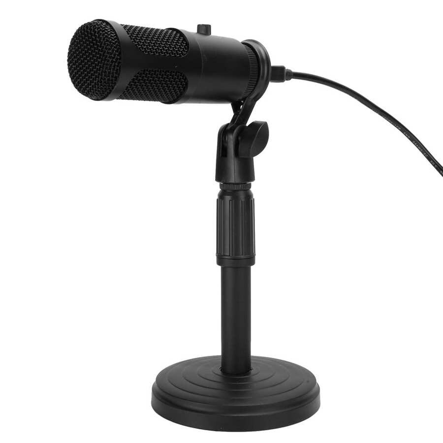 USB Microphone Desktop Base Retractable Stand USB ... – Grandado