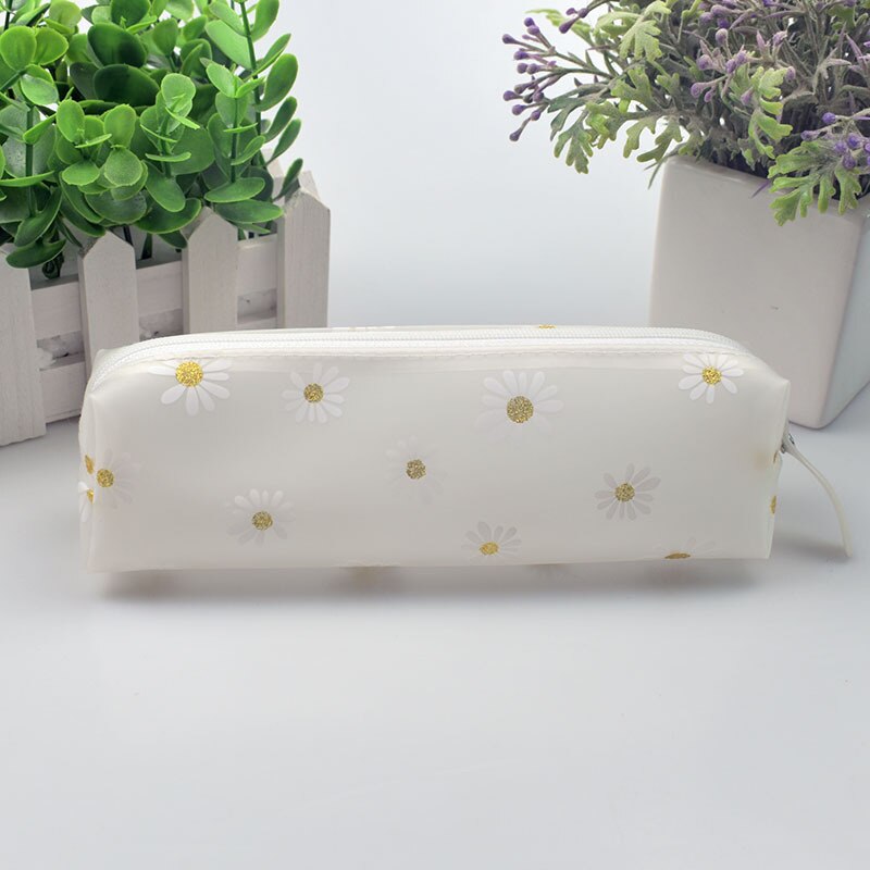 Transparent Pencil Case Daisy Candy Color School P... – Vicedeal