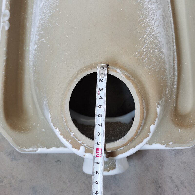 Medium deep white cheap ceramic wc pan water close... – Grandado