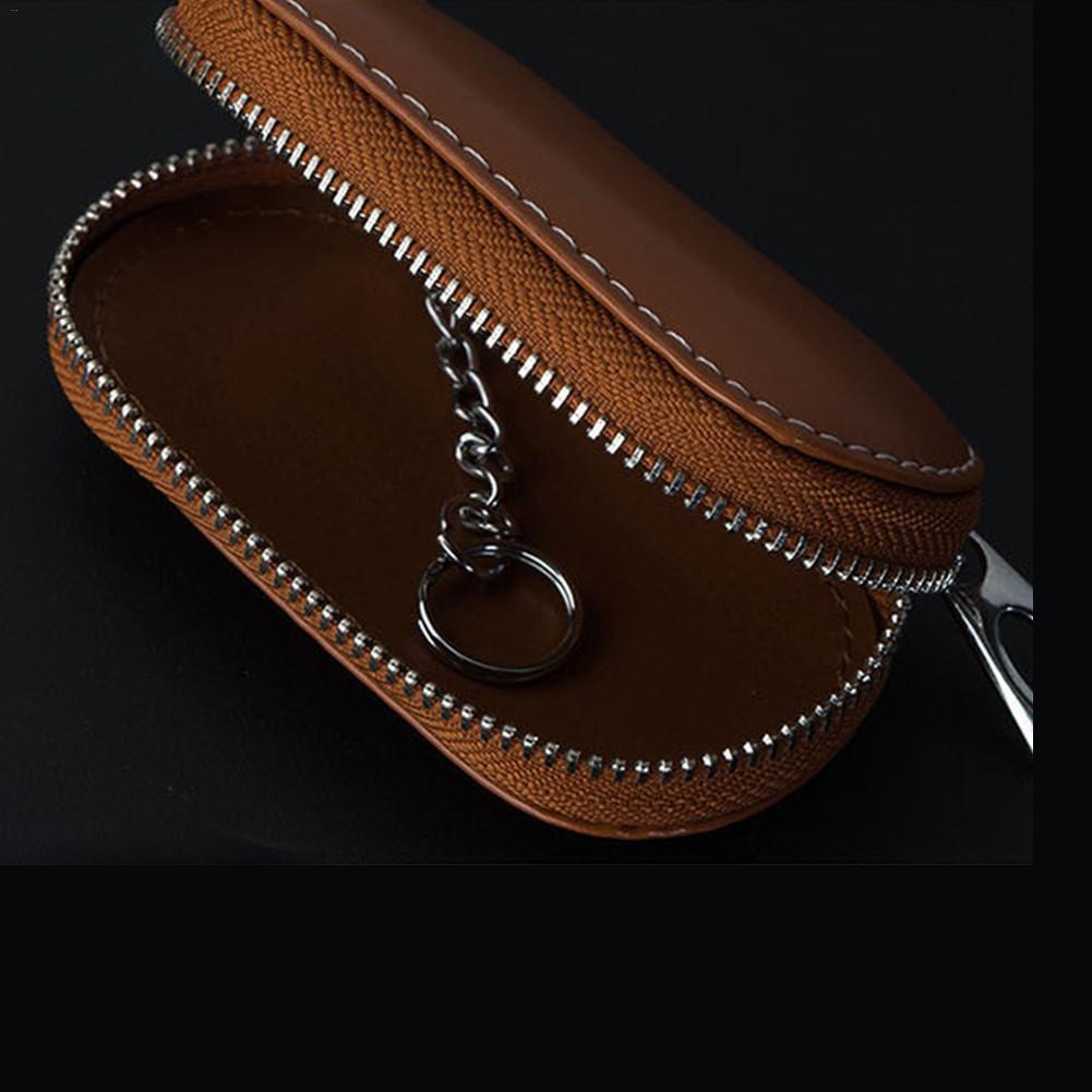 Luxury PU Leather Key Wallets Unisex Zipper Car Ke... – Grandado