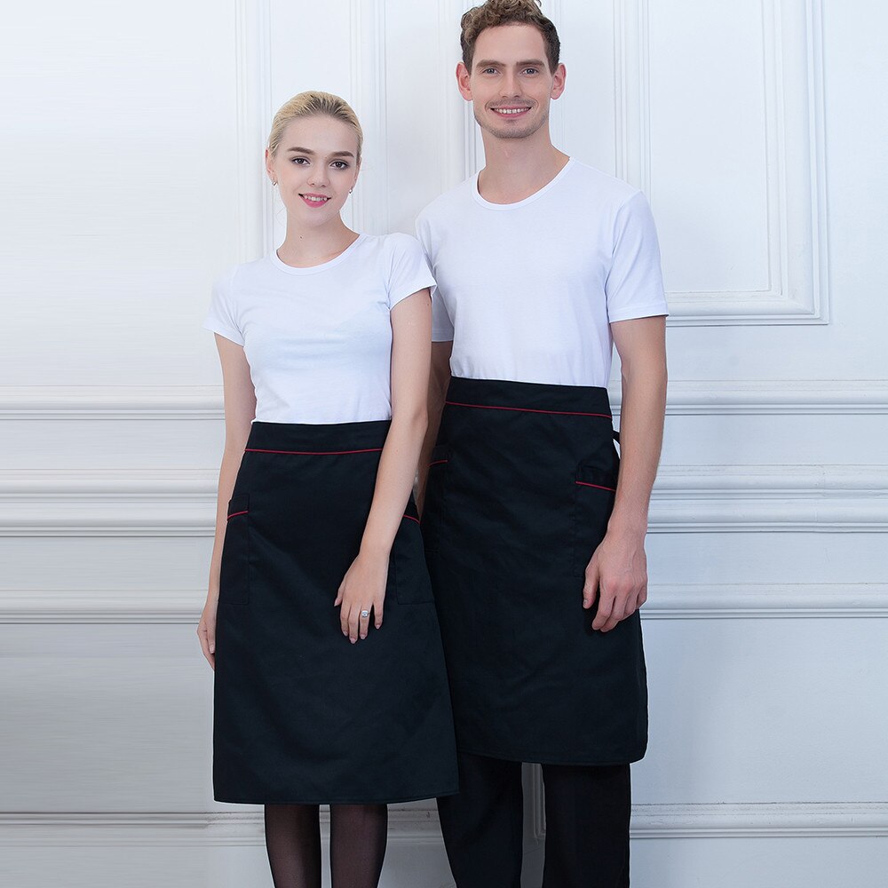 Unisex Spliced Color Fast Food Restaurant Hotel Ba... – Grandado