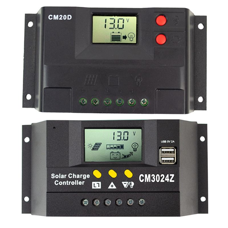 10-40A Solar Panel Controller Charge Regulator Bat... – Grandado