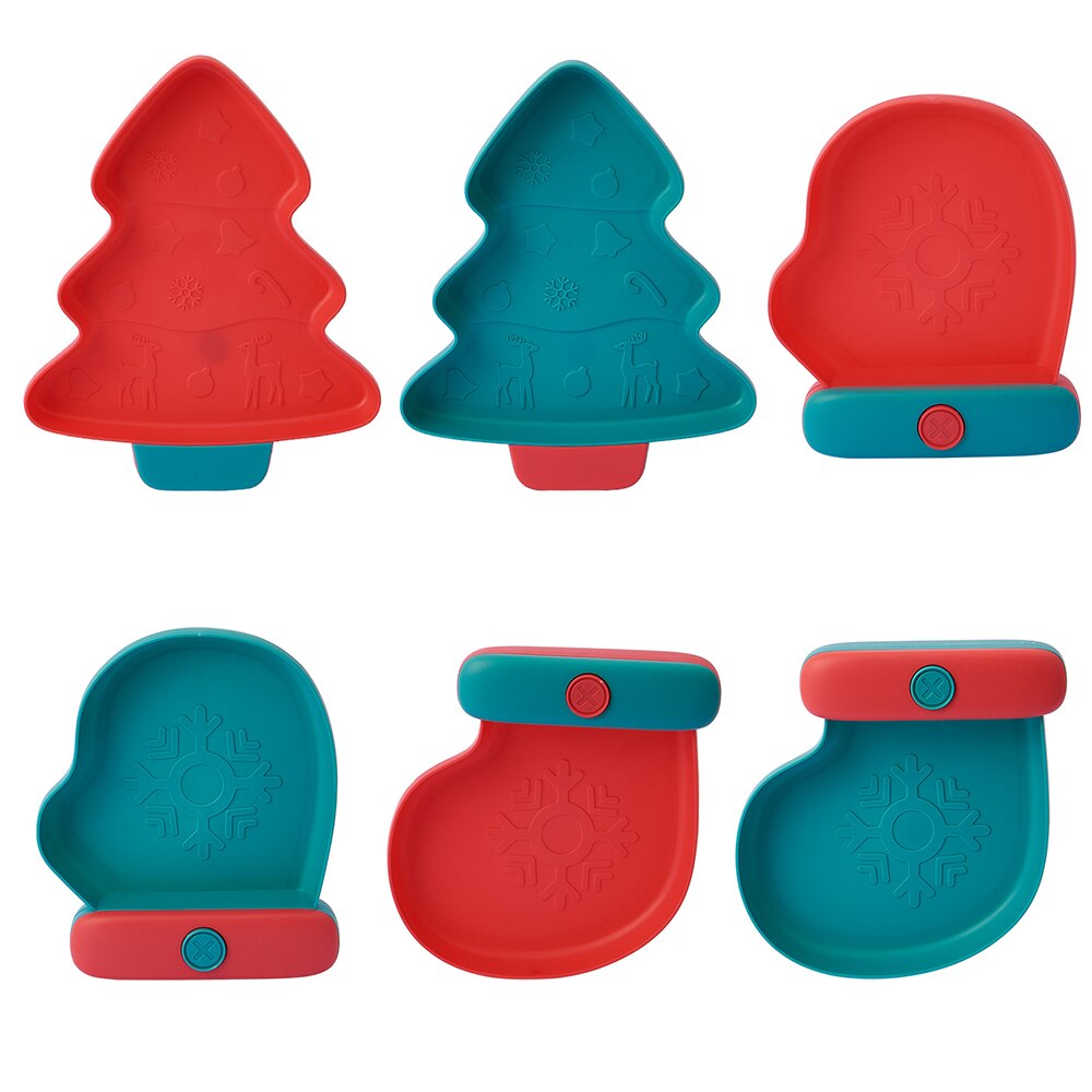 Christmas Tree Shape Plates For Candy Snacks Livin... – Grandado