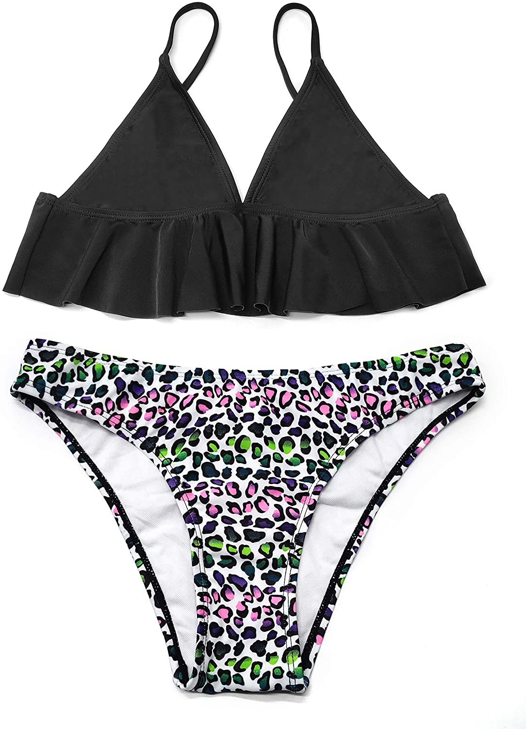 Shekini Meisjes Ruffle Flounce Driehoek Bikini Pri... – Vicedeal