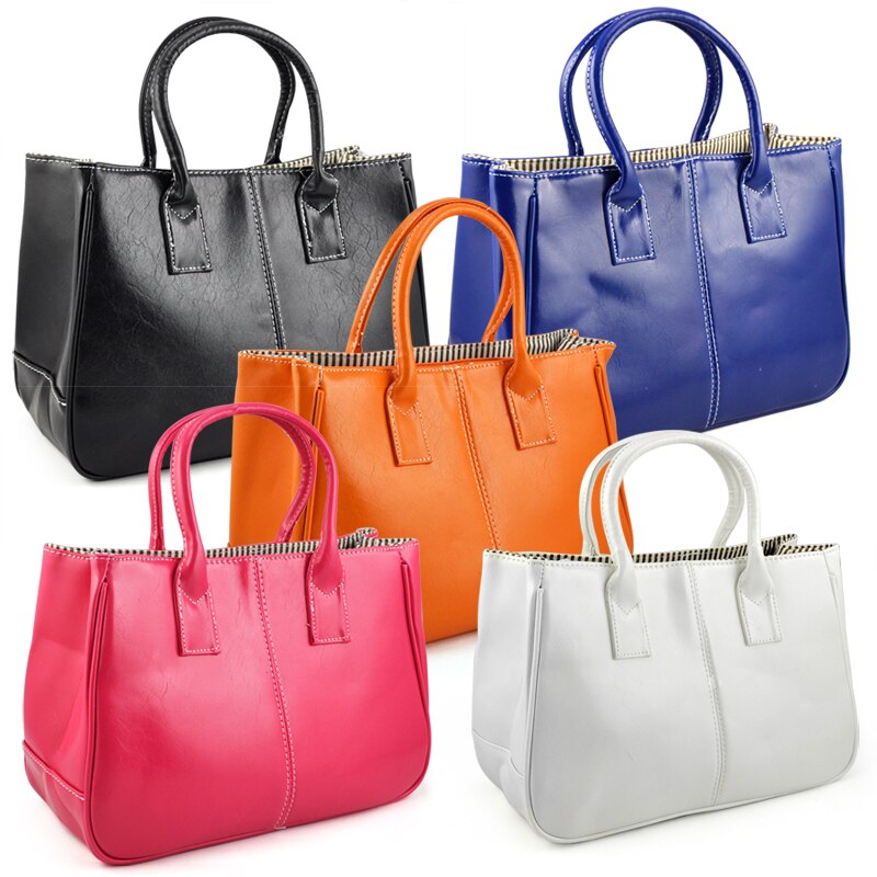 Woman Ladies Class PU Leather Satchels Tote Purse ... – Vicedeal