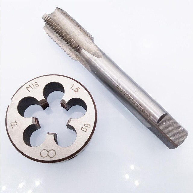 2pcs/set M18 X 1.5mm Tap Die Or Tap And Die Set Me... – Grandado