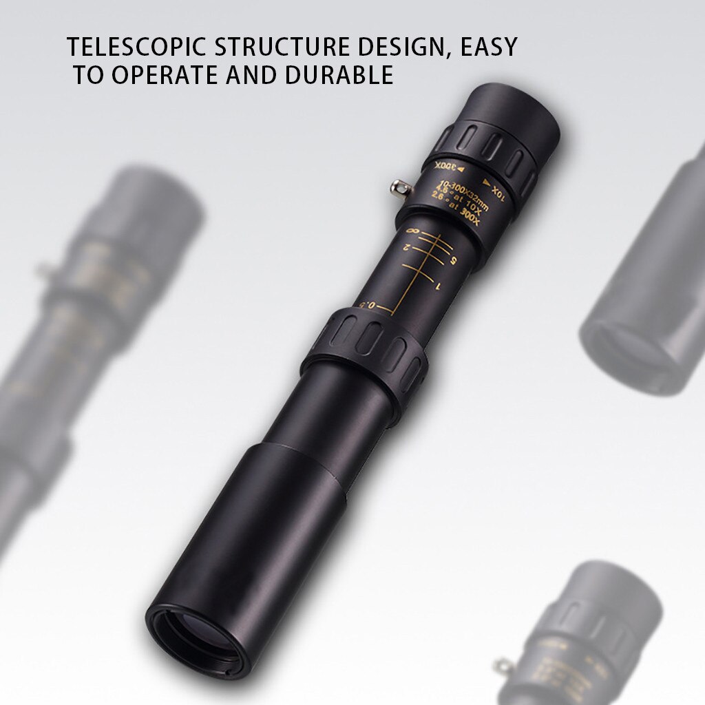4K 10-30X25mm Super Telephoto Zoom Monocular Teles... – Vicedeal