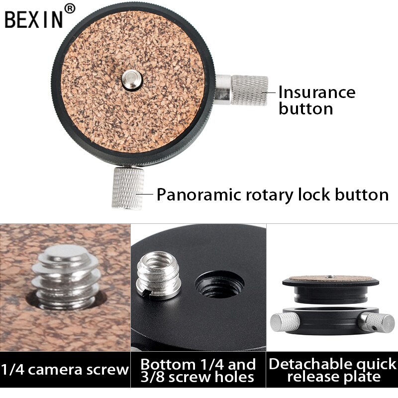 360 degree rotate tripod head Camera shot Panorami... – Vicedeal