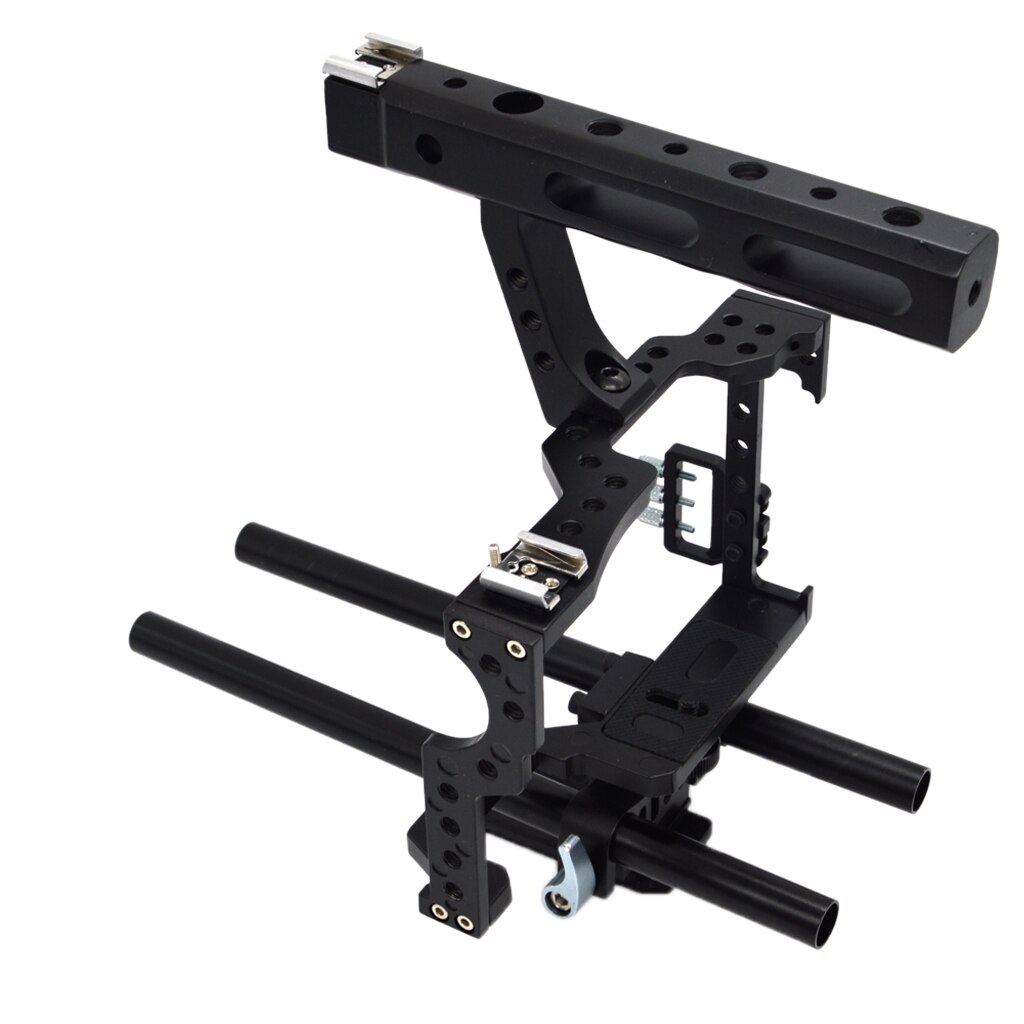 15mm Rod Rig Camera Video Cage Kit 1/4'' Mounting ... – Grandado
