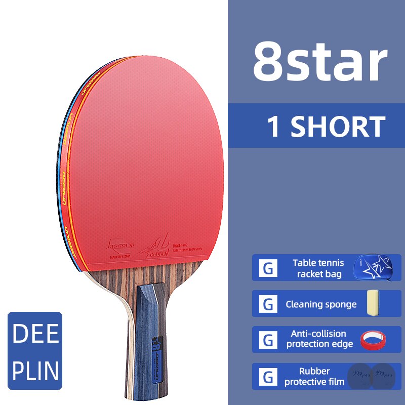 Professionele Ping Pong Rackets Korte Lange Handva... – Grandado