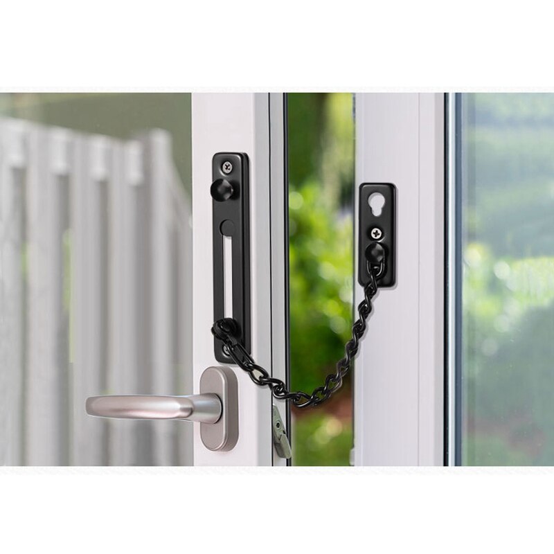 Anti-Theft Chain Punch Install Door Chain Home Doo... – Grandado