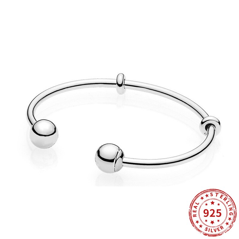 Echt 925 Sterling Zilveren Pan Logo Bangle Fit Ori... – Vicedeal