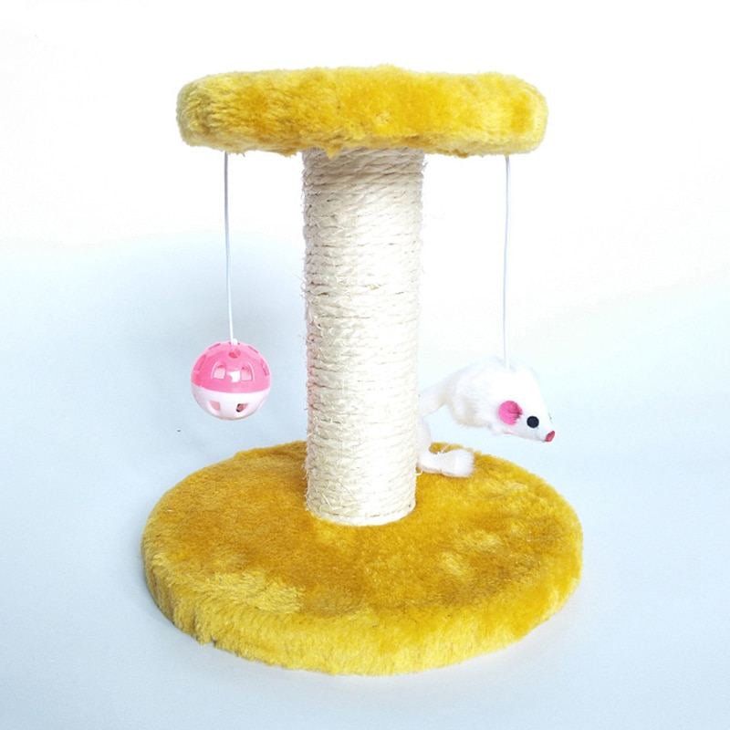 CAWAYI KENNEL Pet Cat Climbing Tree Kitten Scraper... – Grandado