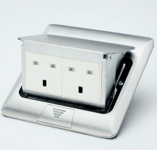 16a Eu Standard Quick Pop Up Floor Socket Aluminum Grandado