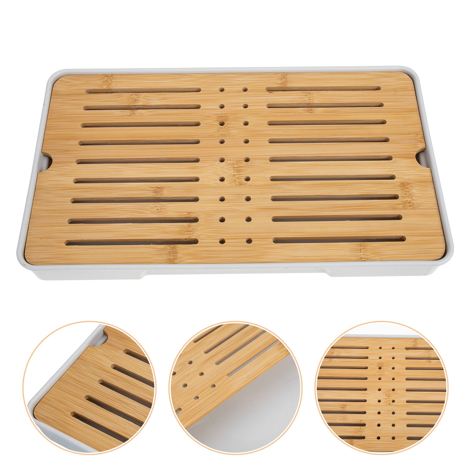 Japanese Style Tea Tray Rectangular Tea Set Holder... – Grandado